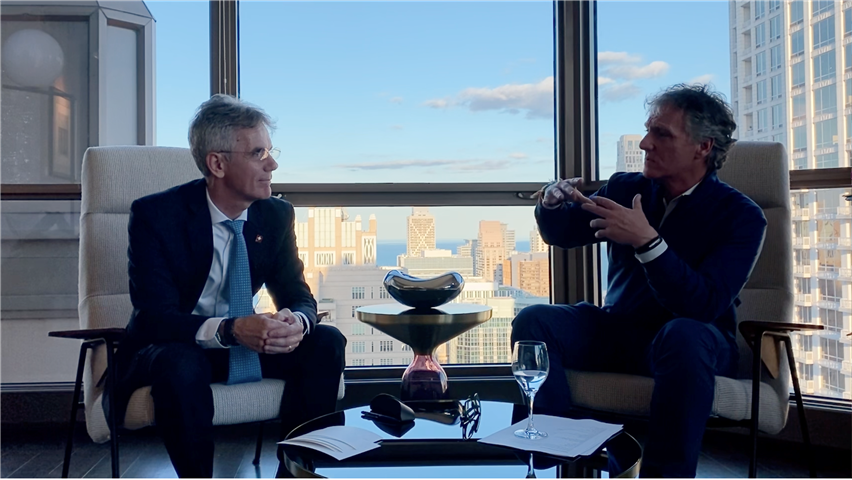 Skyline Chat with Cook County Sheriff Thomas J. Dart - SWISS IMPACT USA