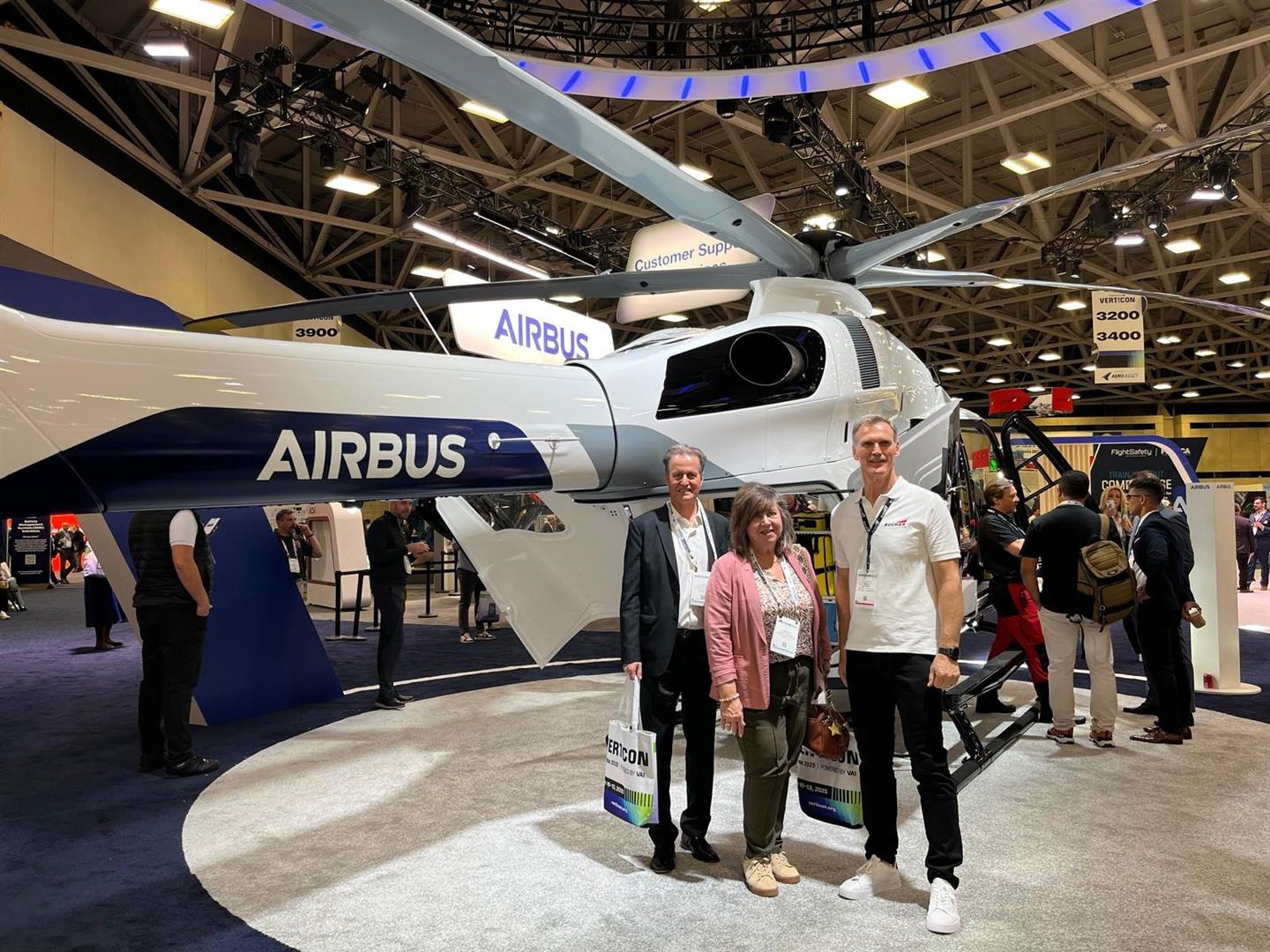 Switzerland represented at the VERTICON Helicopter Show in Dallas, TX ...