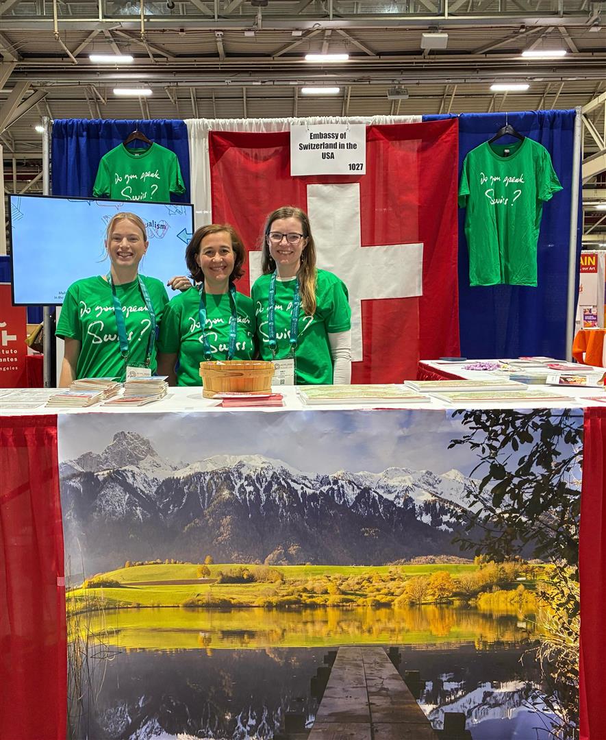Do You Speak Swiss? Switzerland at the 2025 ACTFL Convention & World Languages Expo - SWISS ...